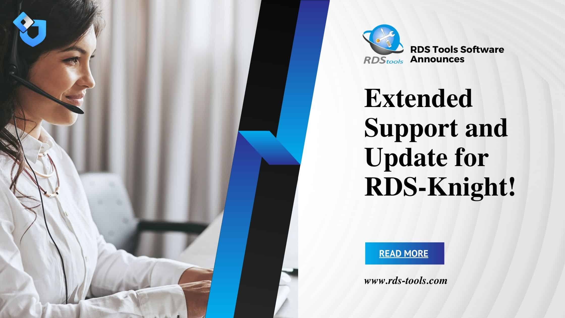 RDS-Tools Announces Extended Support & Update Service for RDS-Knight